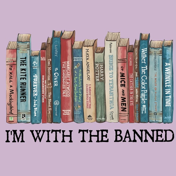 Im With the Banned Svg - Etsy