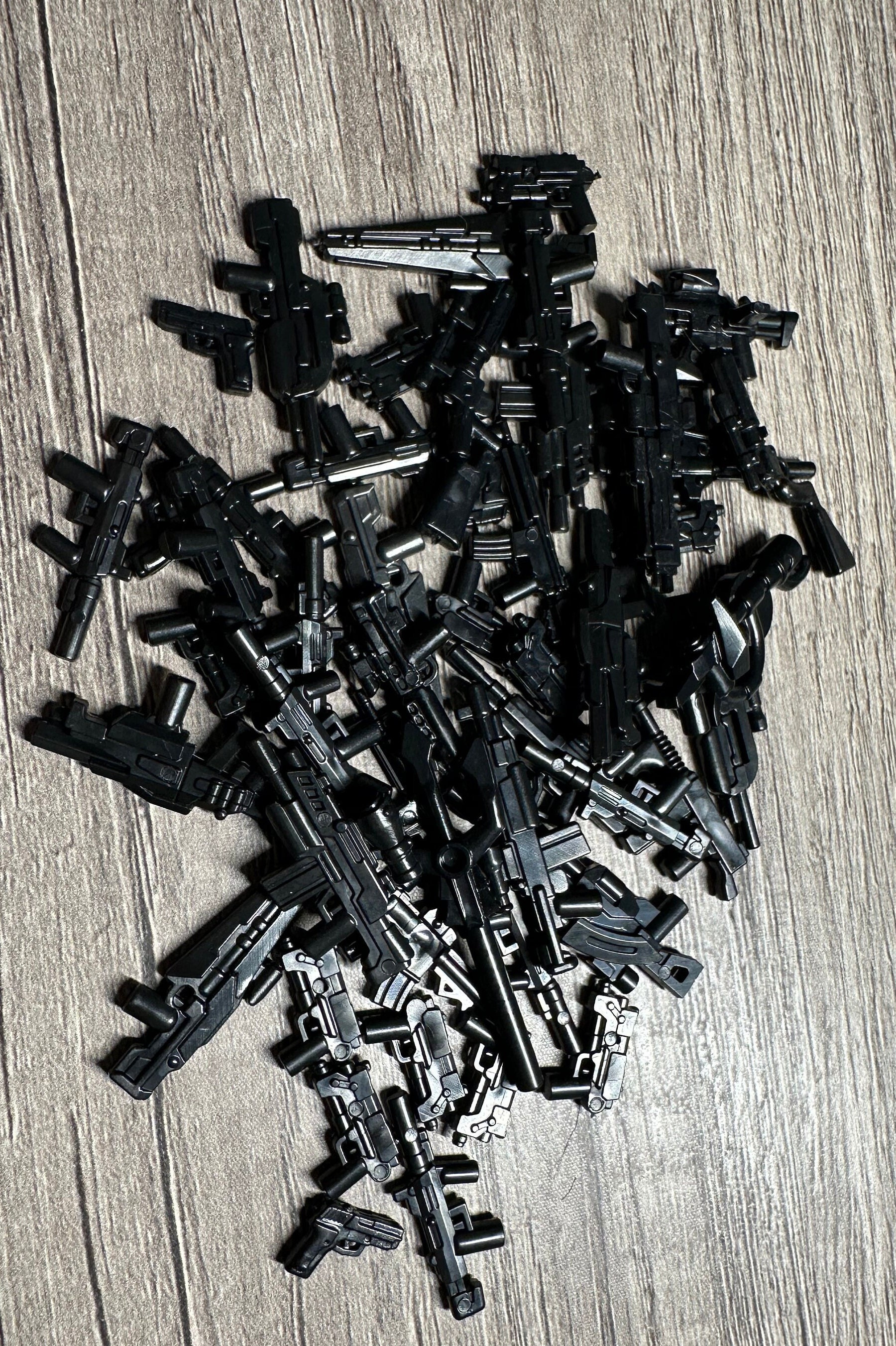 Custom Lego Weapon Lot of 100 Pieces: Guns, Swords and Tactical Gear - Etsy