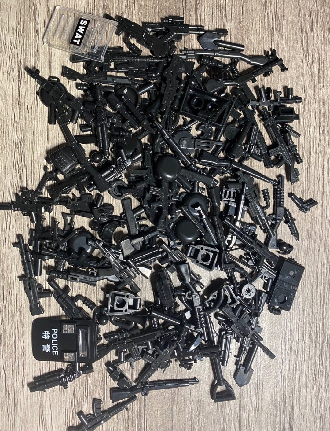 Custom Lego Weapon Lot of 100 Pieces: Guns, Swords and Tactical Gear - Etsy
