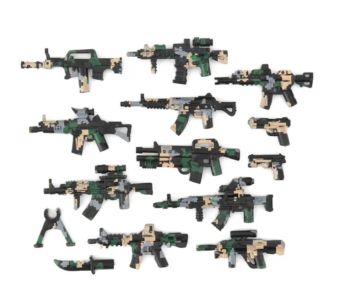 Jungle Camo Lego Weapon Tactical Pack - Etsy