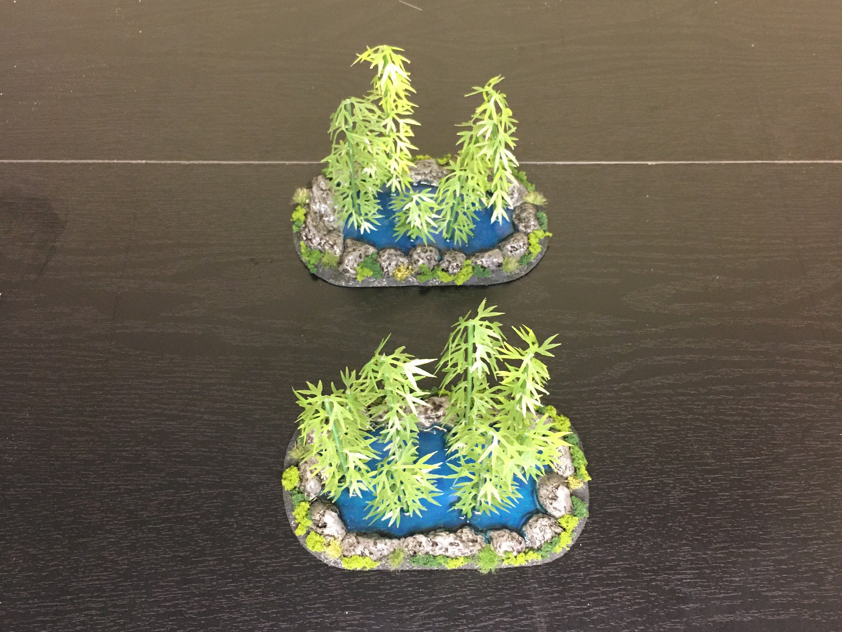 Bamboo Pond Terrain Tile Set for Warhammer Tabletop Gaming - Etsy