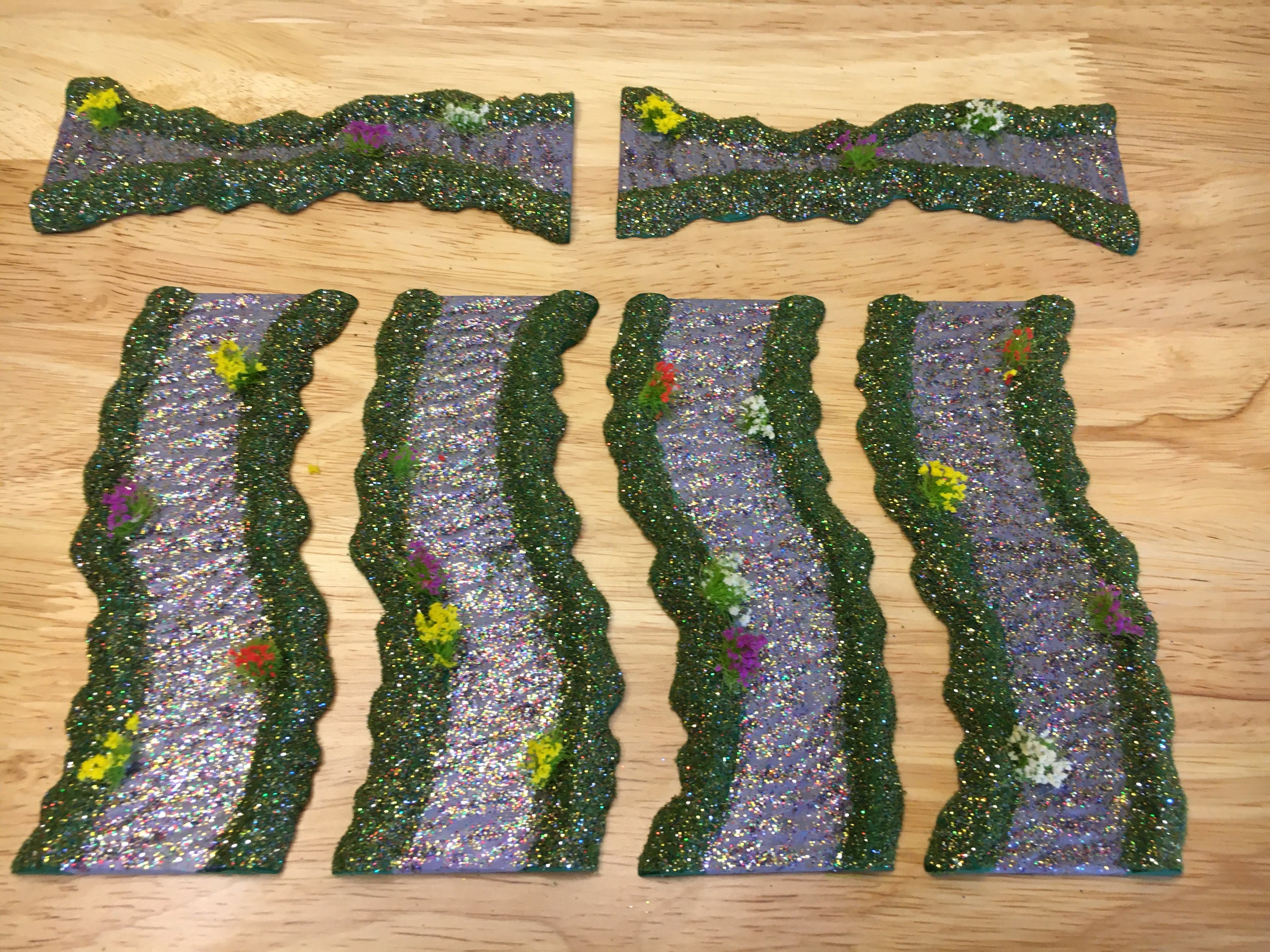 Mystical Fairy River Tile Set With Magnetic Connectors for Tabletop ...