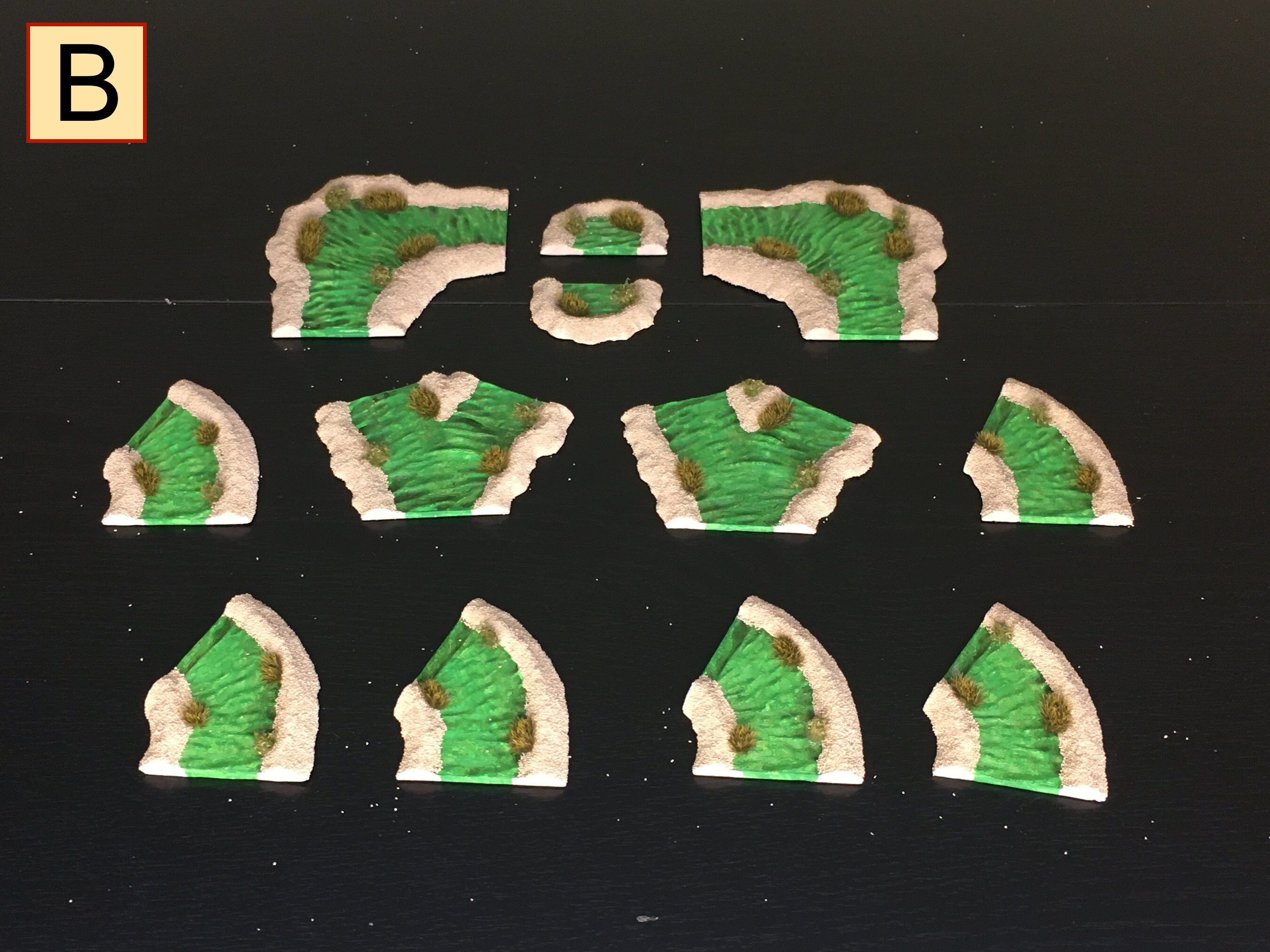 Acid River Tile Set With Magnetic Connectors for Tabletop Gaming. - Etsy