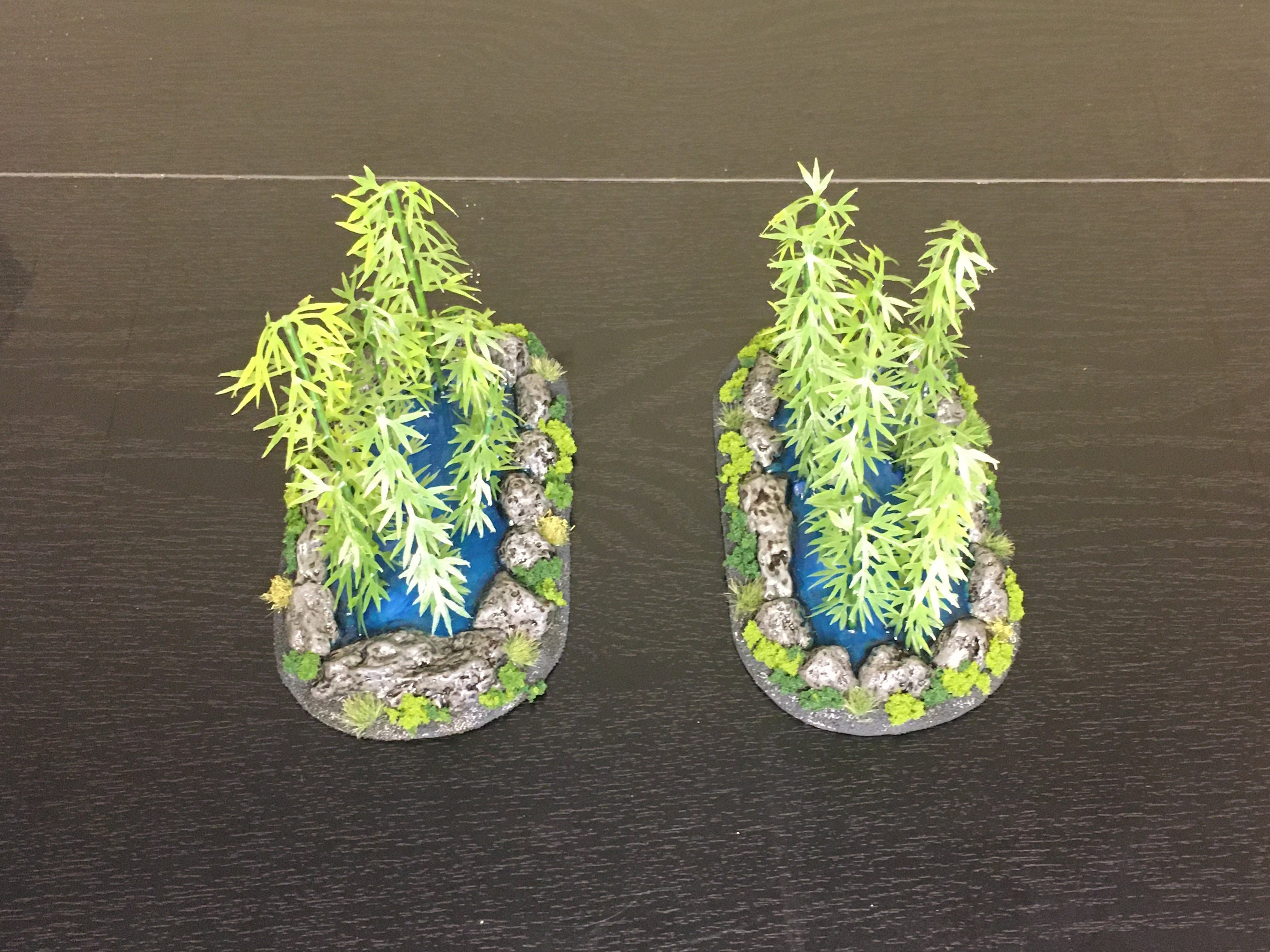 Bamboo Pond Terrain Tile Set for Warhammer Tabletop Gaming - Etsy