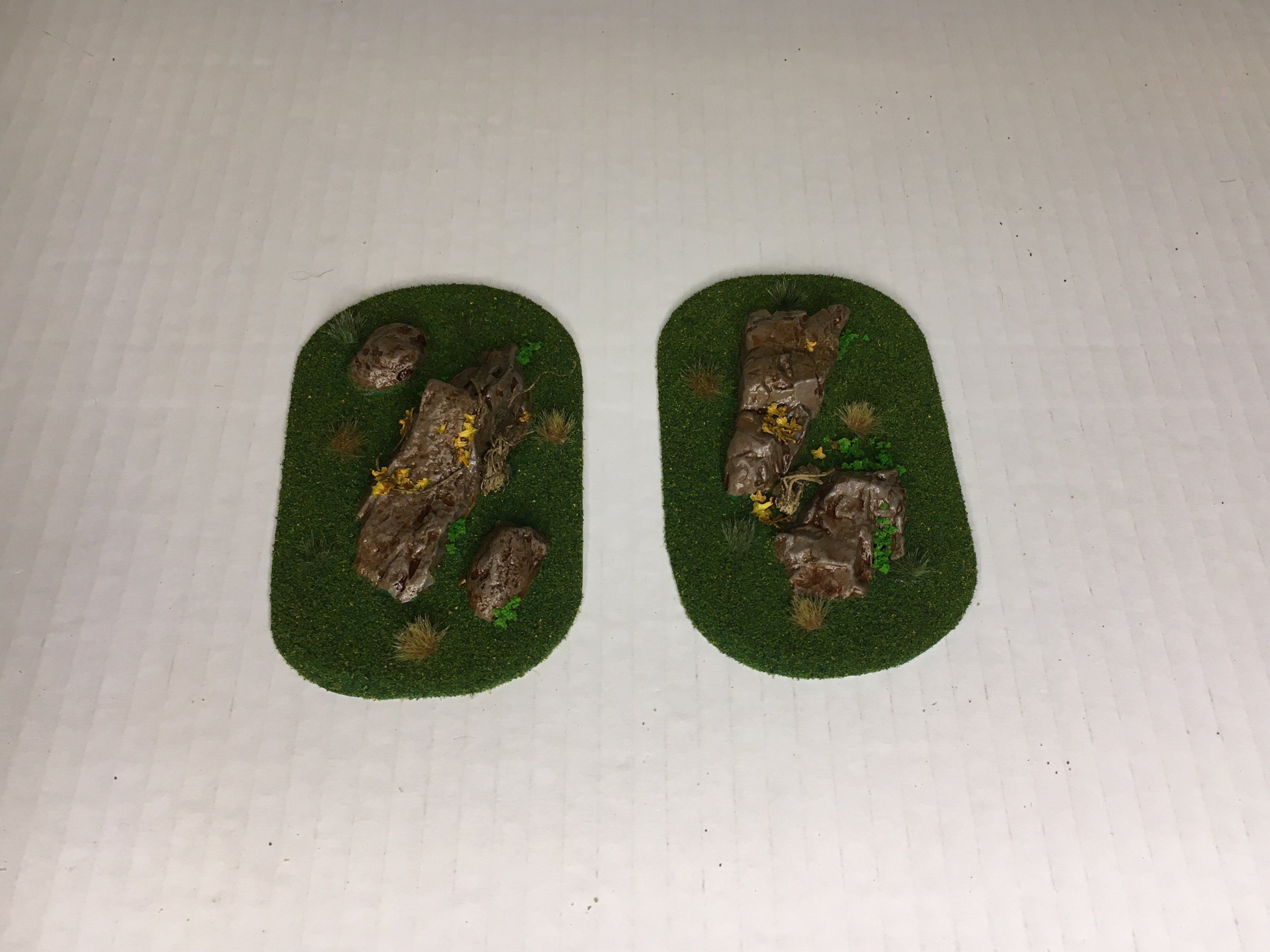 Grassland Rock Set Terrain Tile for Warhammer Tabletop Gaming - Etsy