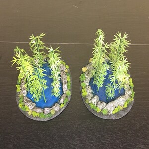 Bamboo Pond Terrain Tile Set for Warhammer Tabletop Gaming - Etsy