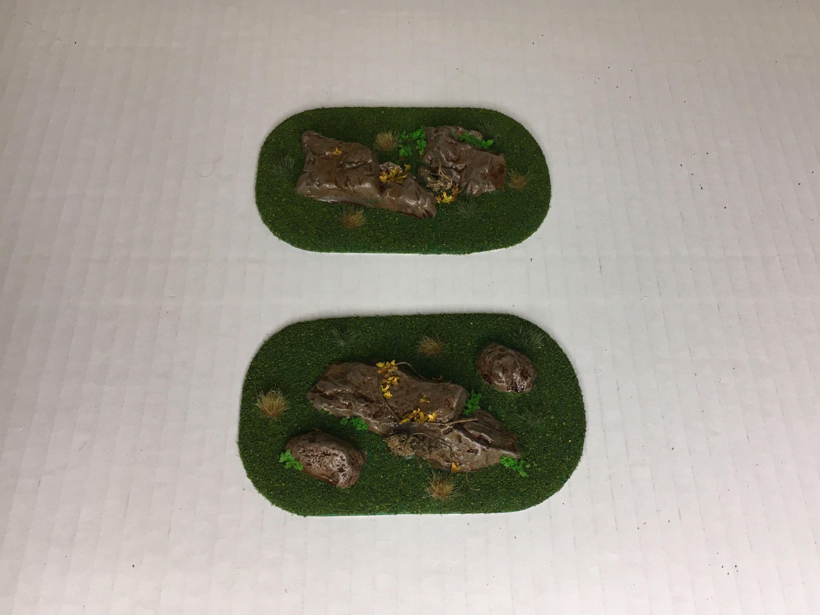 Grassland Rock Set Terrain Tile for Warhammer Tabletop Gaming - Etsy