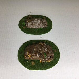 Grassland Rock Set Terrain Tile for Warhammer Tabletop Gaming - Etsy