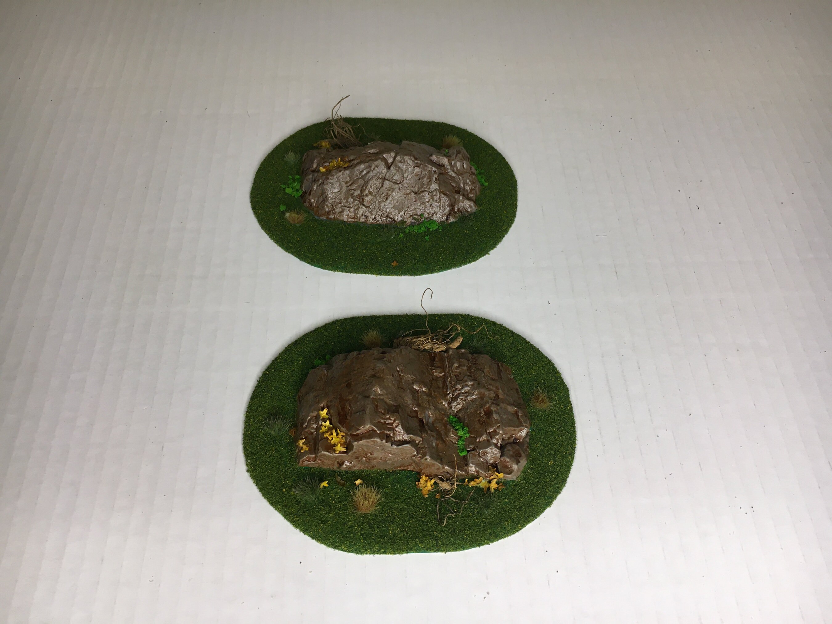 Grassland Rock Set Terrain Tile for Warhammer Tabletop Gaming - Etsy
