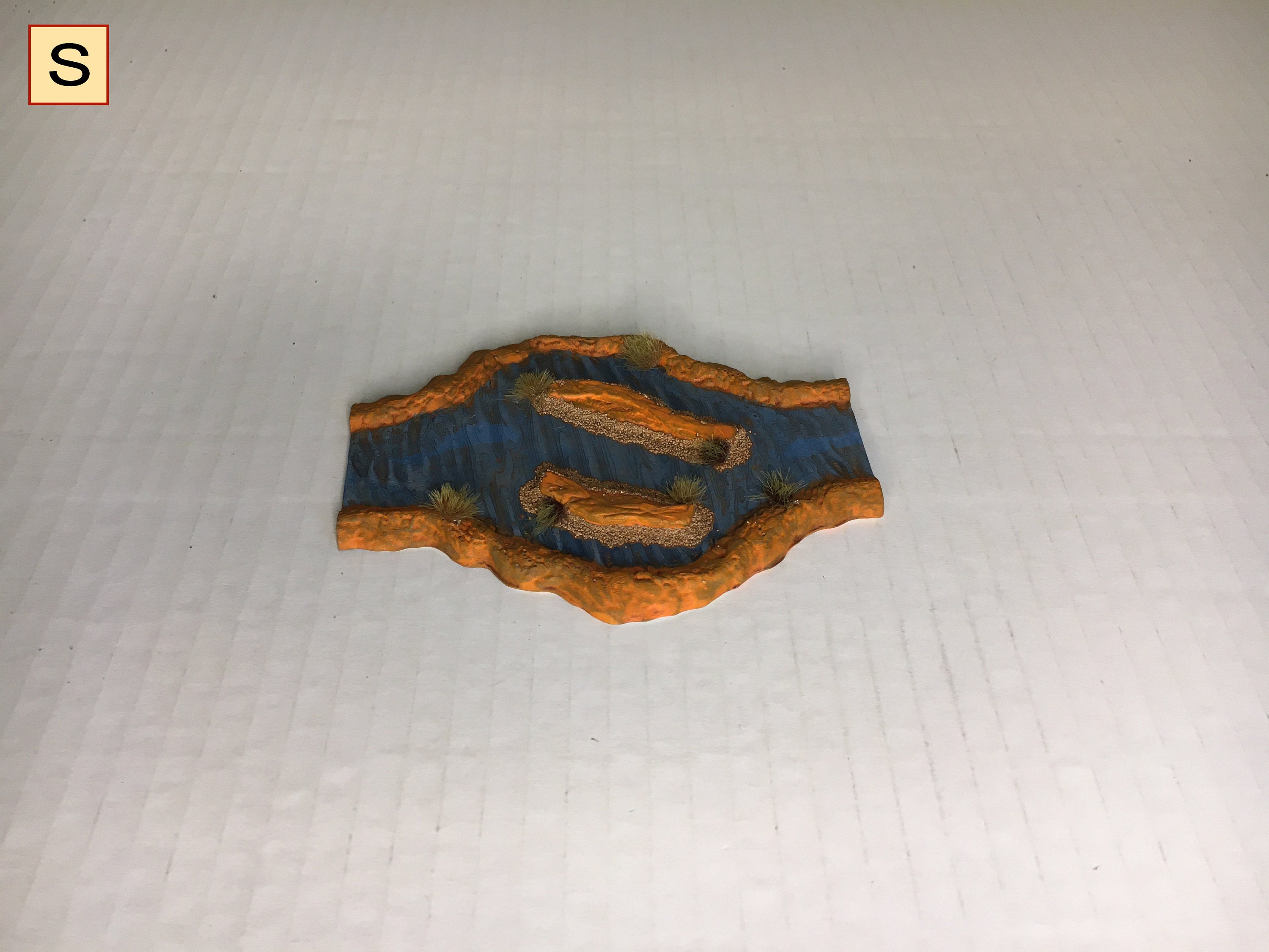 Badlands River Tile Set With Magnetic Ends for Warhammer Tabletop ...