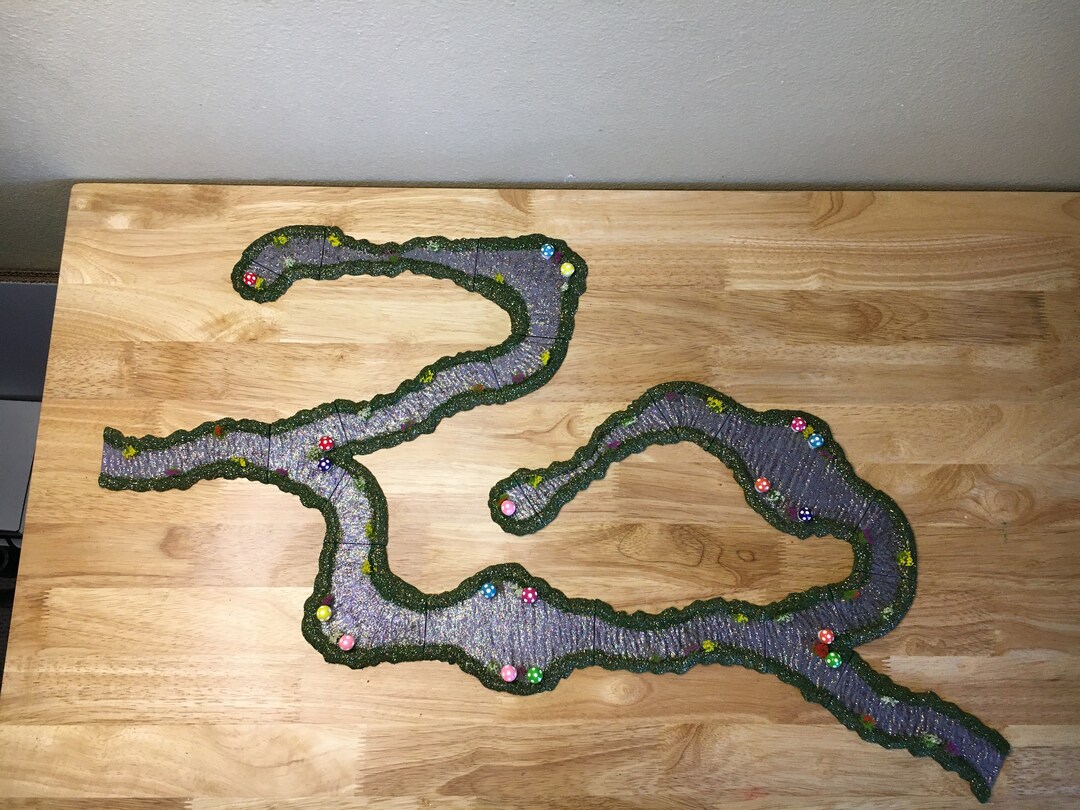 Mystical Fairy River Tile Set With Magnetic Connectors for Tabletop ...