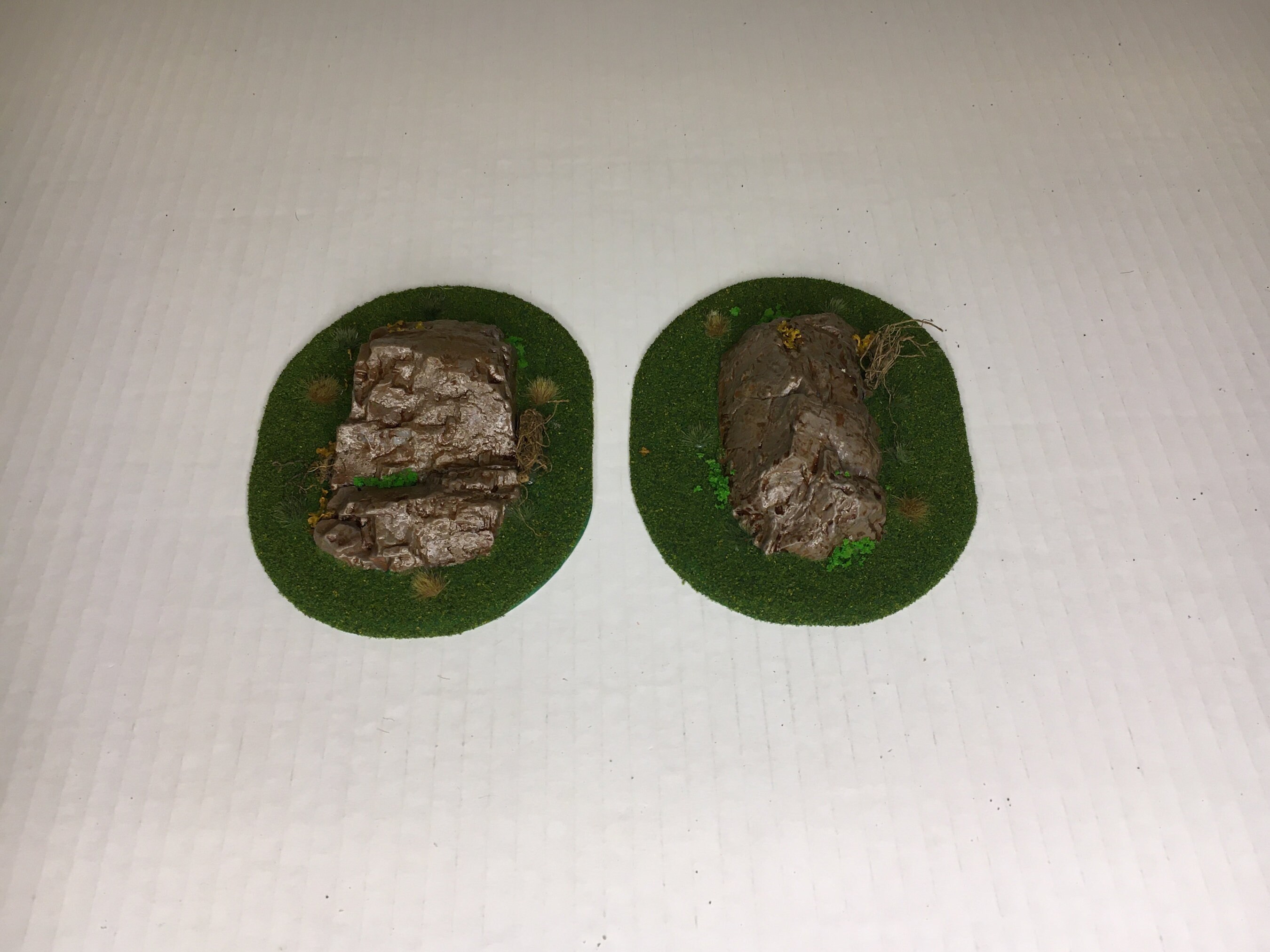 Grassland Rock Set Terrain Tile for Warhammer Tabletop Gaming - Etsy