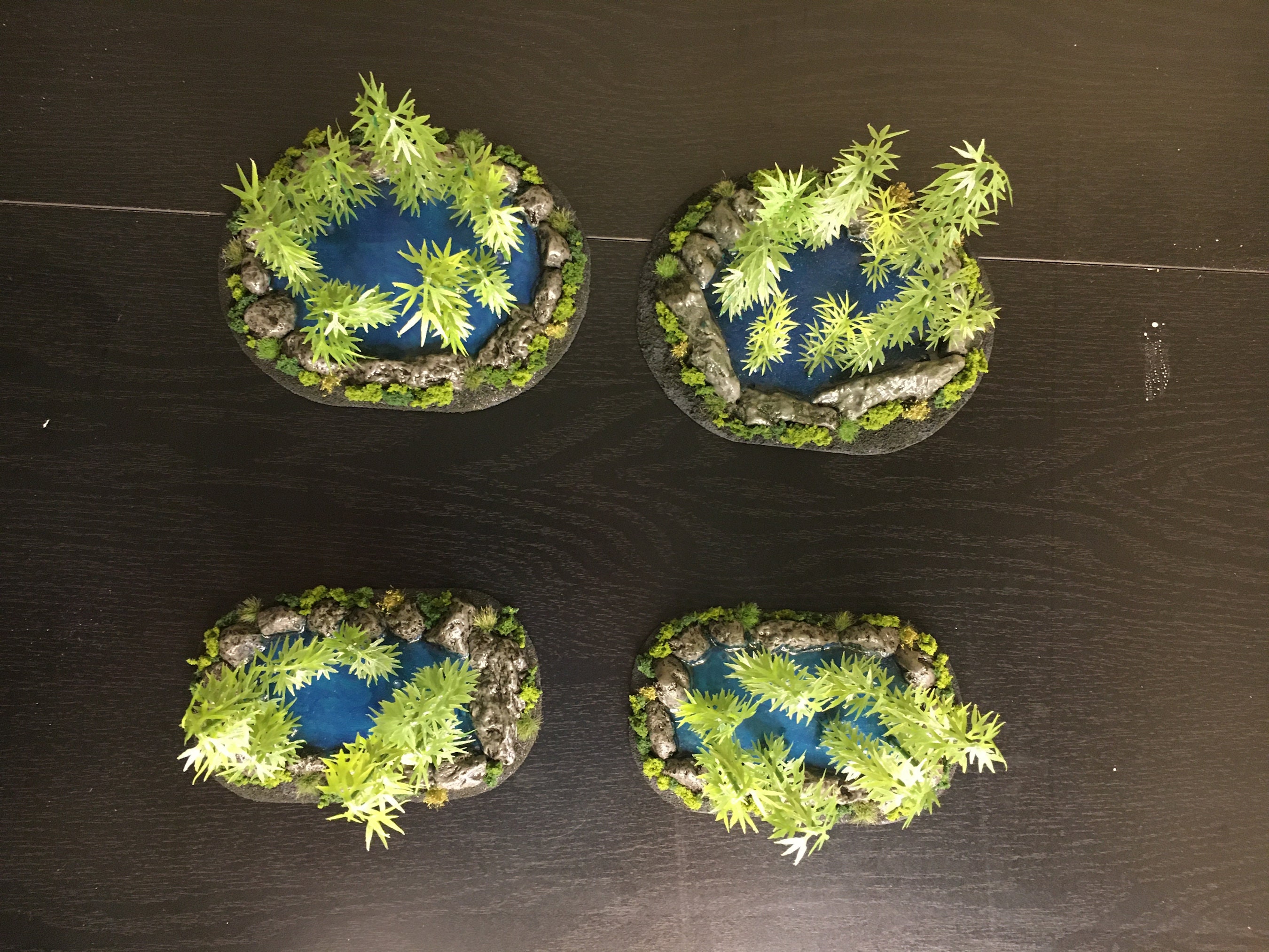 Bamboo Pond Terrain Tile Set for Warhammer Tabletop Gaming - Etsy