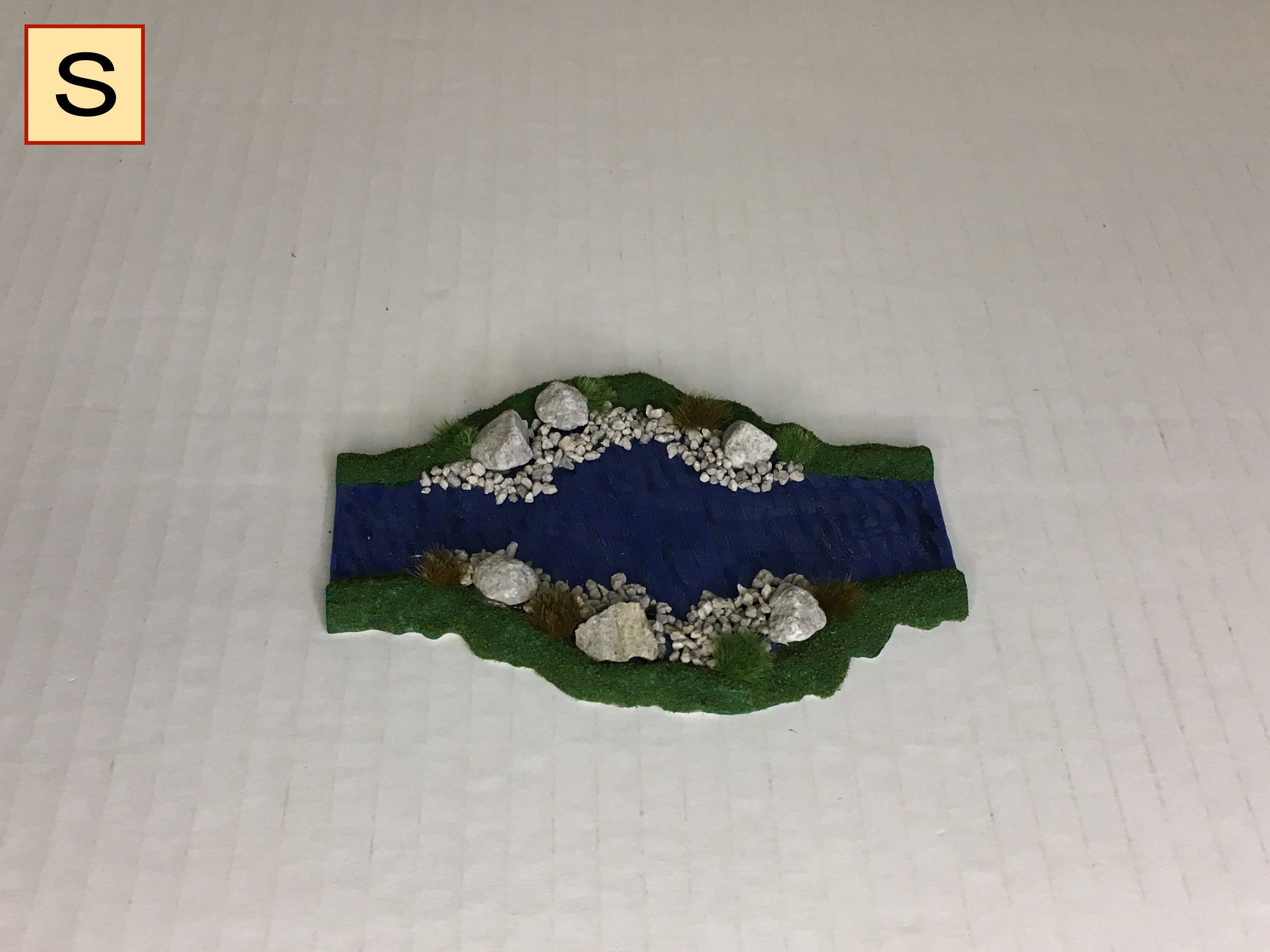 Grassland River Tile Set With Magnets for Warhammer Tabletop Gaming - Etsy