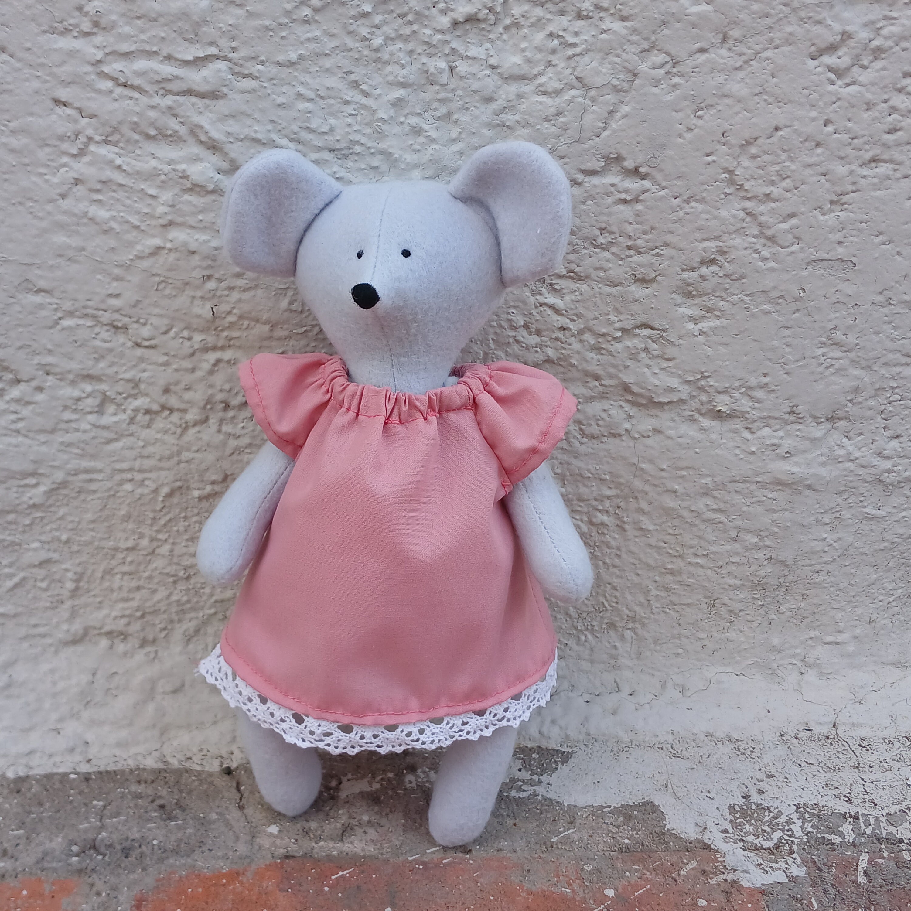 Mouse in Dress Sewing Pattern and Tutorial PDF - Etsy