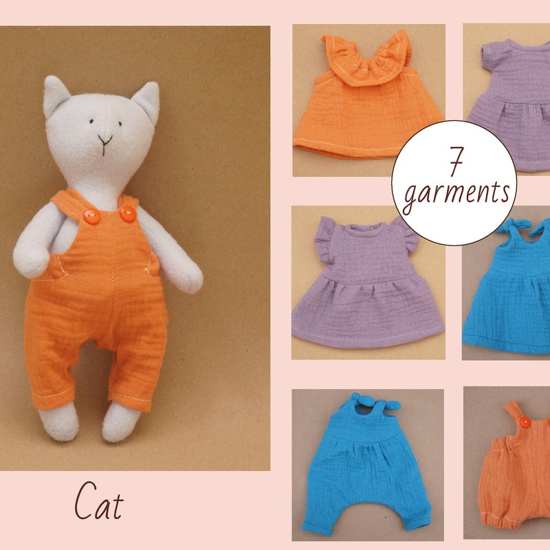 Cat Sewing Pattern - Etsy
