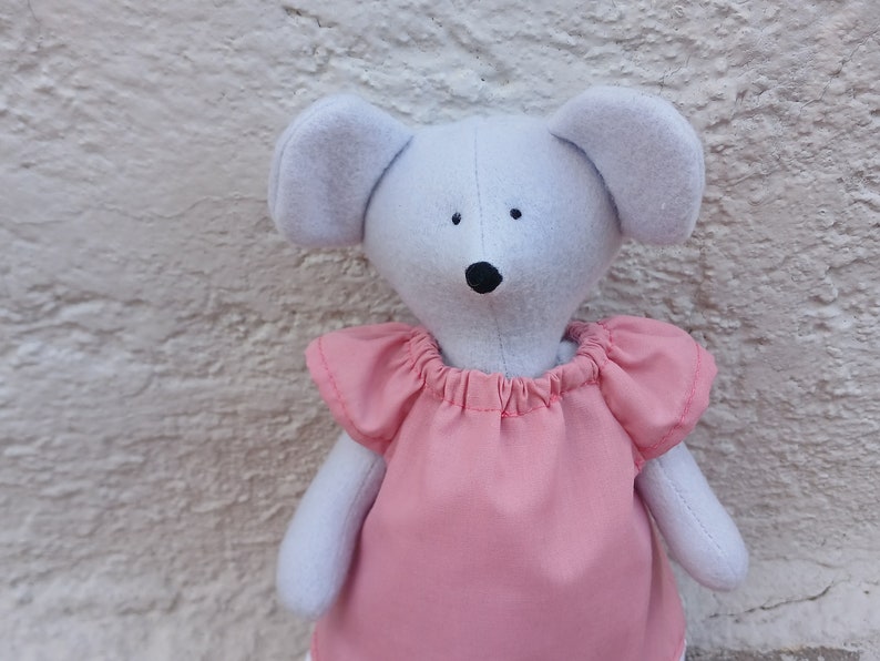 Mouse in Dress Sewing Pattern and Tutorial PDF - Etsy