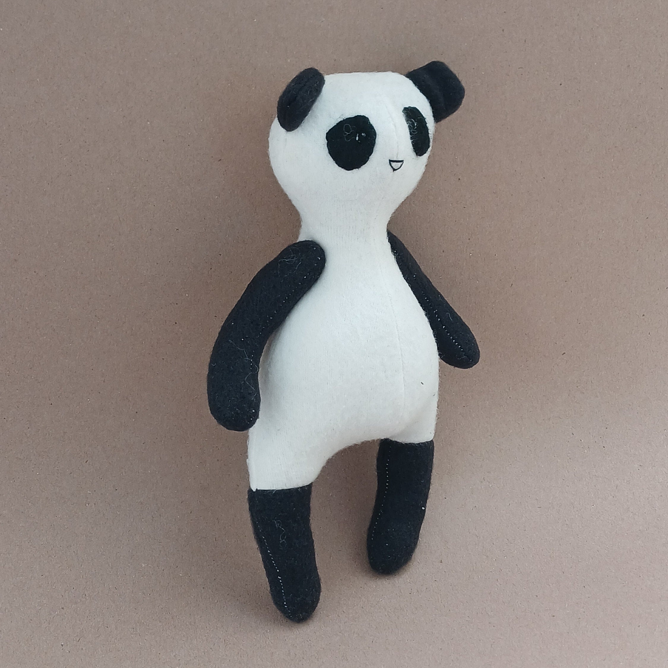 Panda With Clothes Sewing Pattern and Tutorial PDF - Etsy