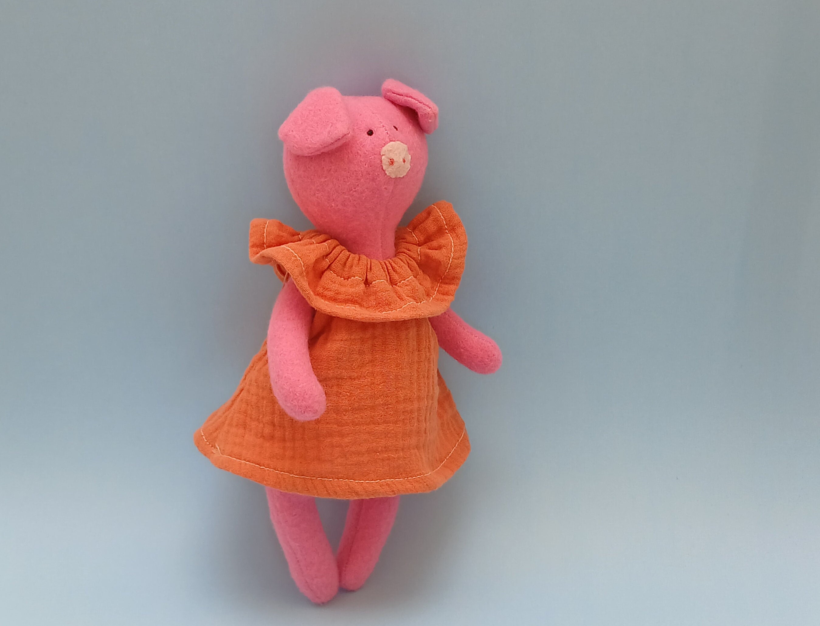 Pig Doll in Dress Sewing Pattern and Tutorial PDF - Etsy