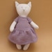 Cat With Dress Pattern and Sewing Tutorial - Etsy