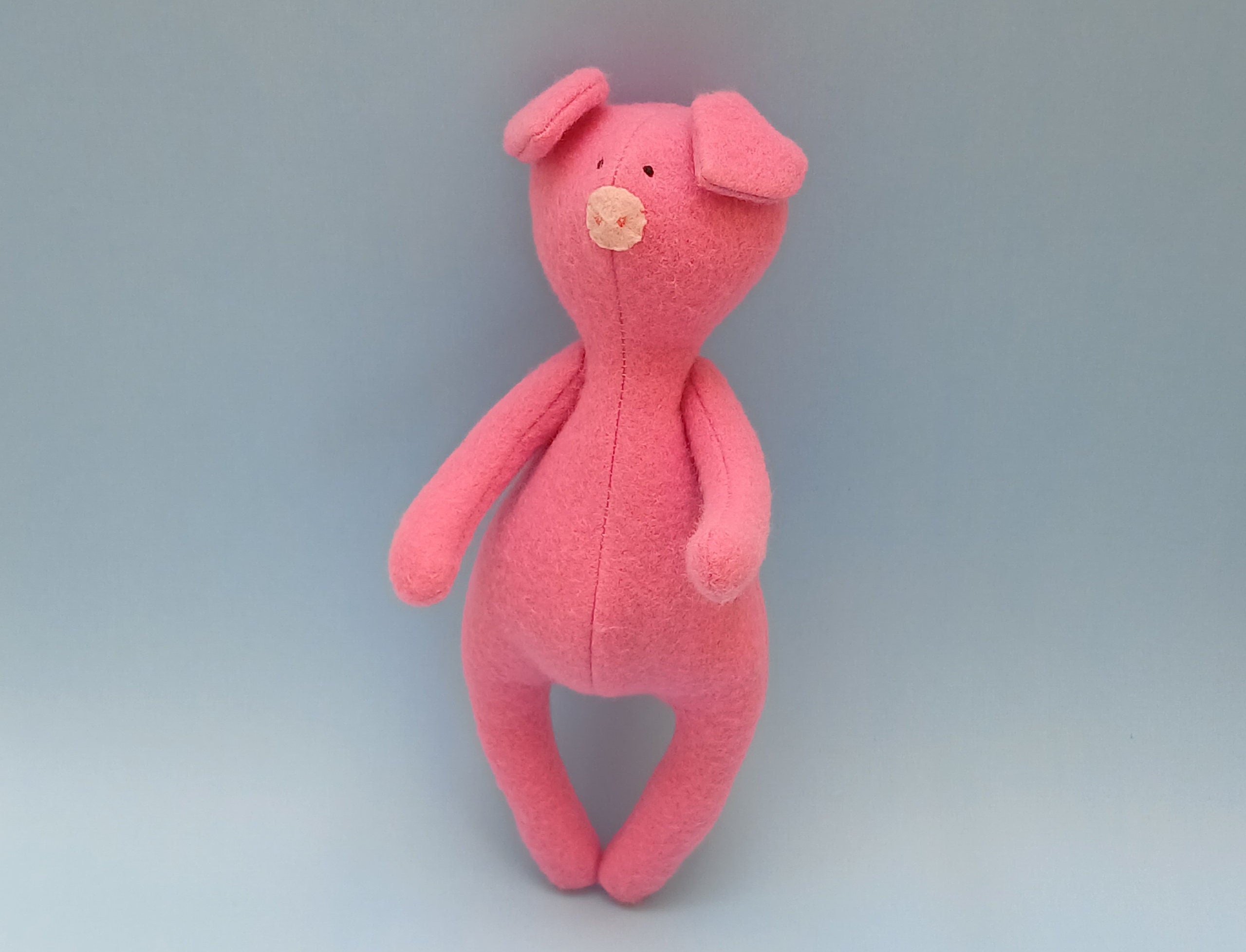 Pig Doll in Dress Sewing Pattern and Tutorial PDF - Etsy