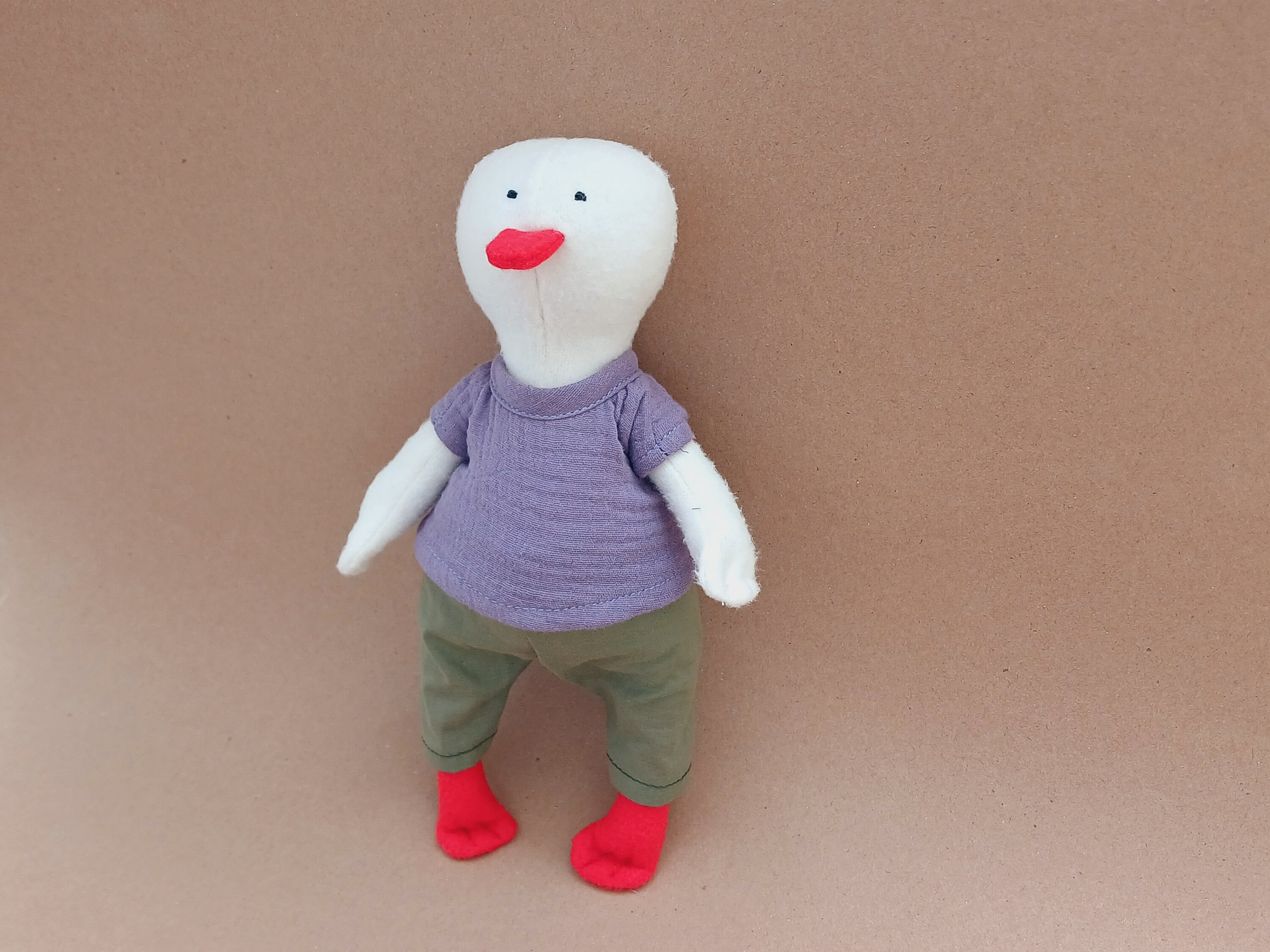 Goose With Clothes, Sewing Pattern and Tutorial PDF - Etsy