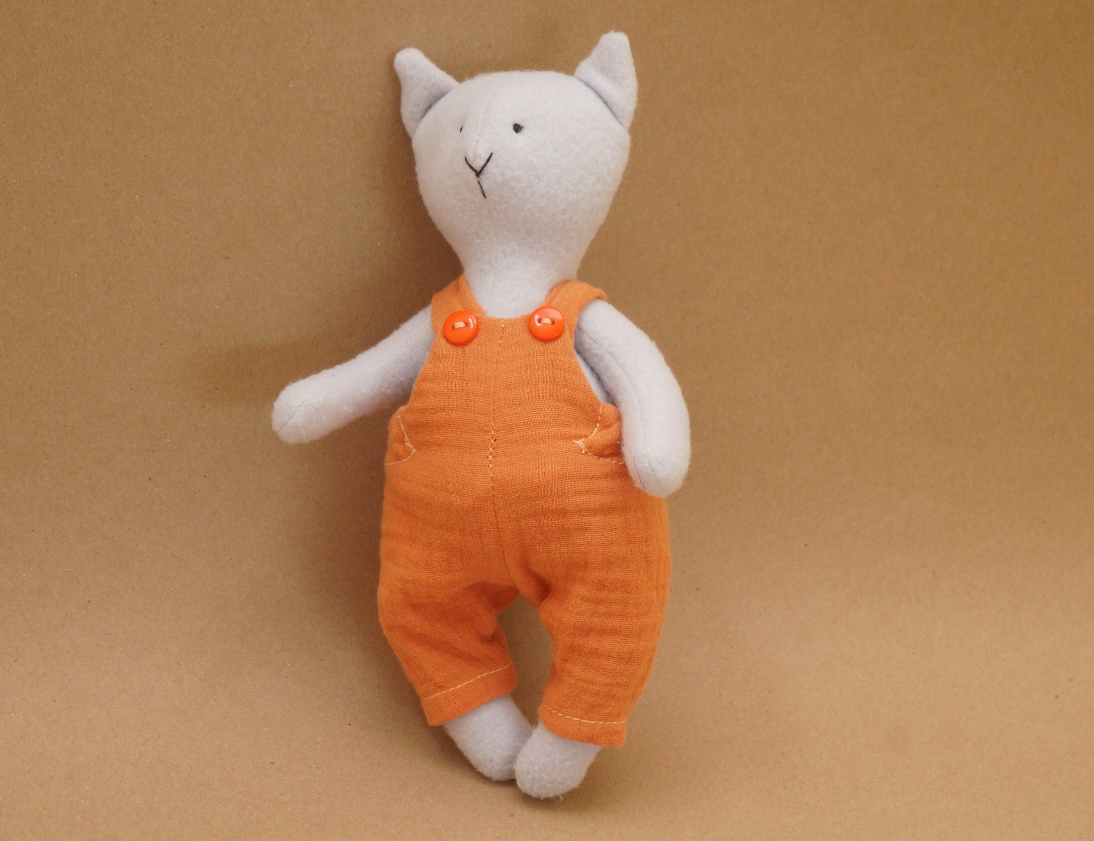 Stuffed Cat Toy Sewing Pattern and Tutorial PDF - Etsy