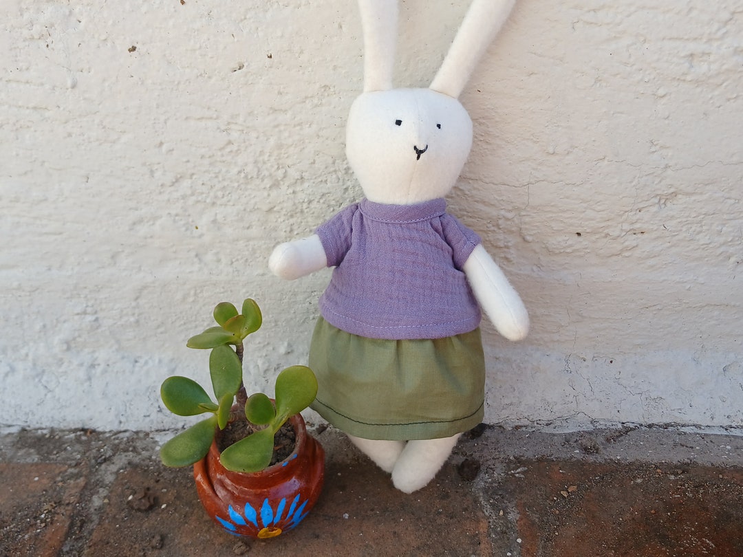 Bunny With Clothes, Sewing Pattern and Tutorial PDF - Etsy