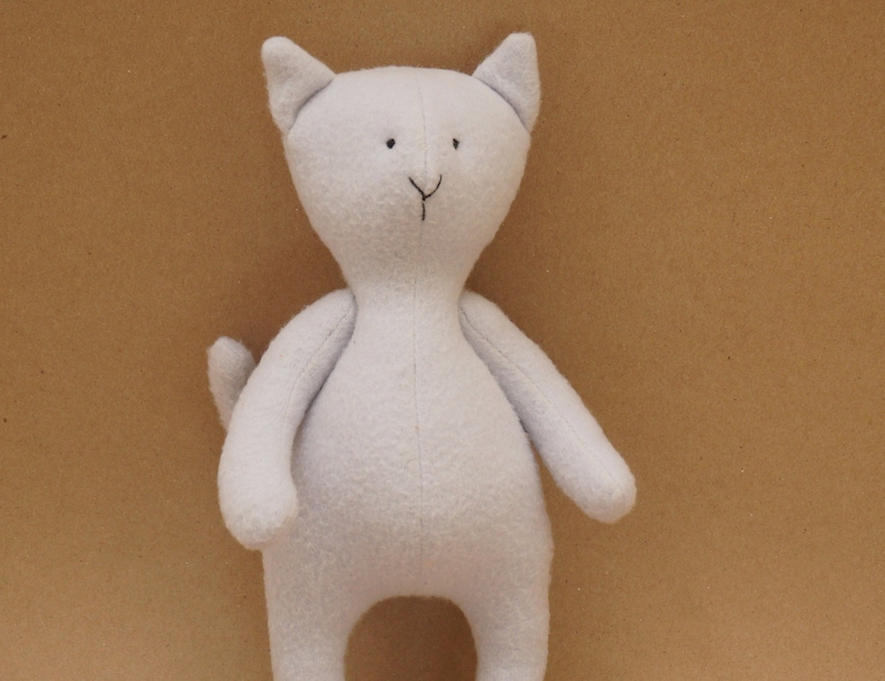 Cat With Dress Pattern and Sewing Tutorial - Etsy
