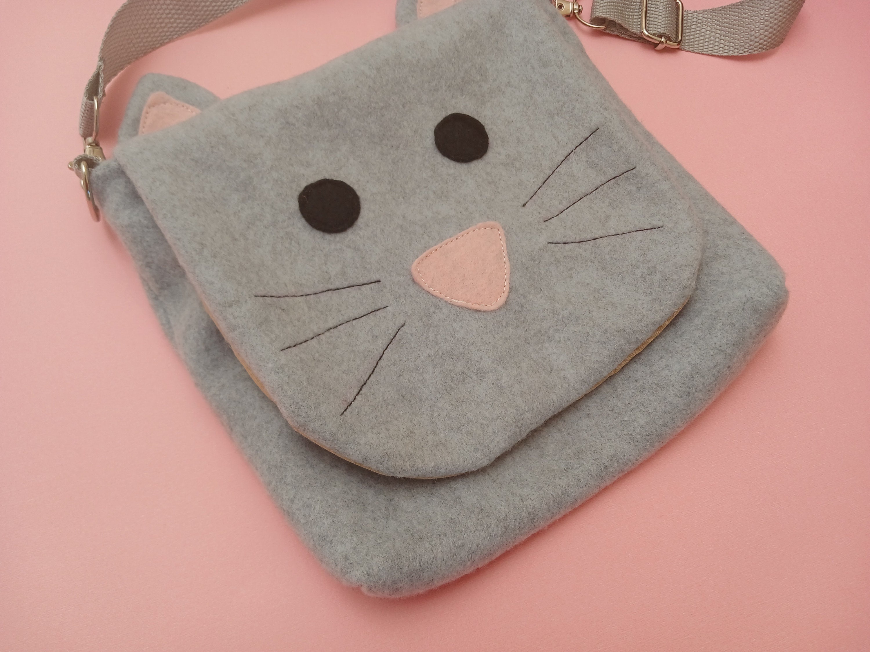 Cat Bag, Animal Bag, Sewing Pattern and Tutorial PDF - Etsy