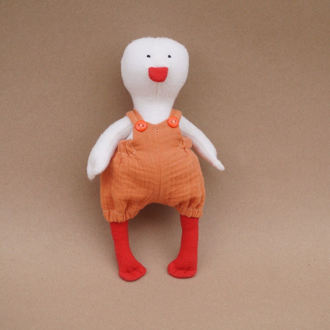 Goose With Clothes, Sewing Pattern and Tutorial PDF - Etsy