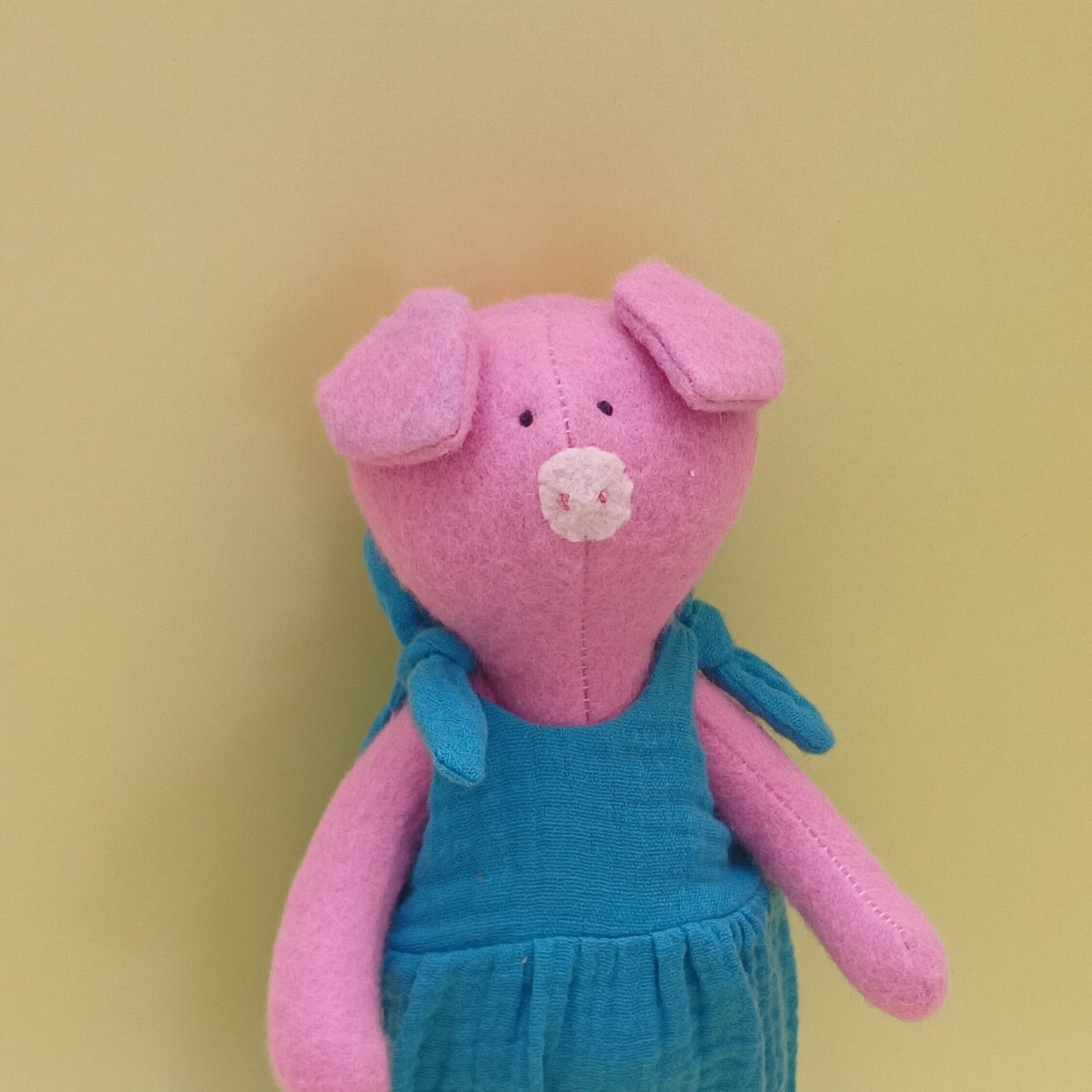 Pig Doll in Pants Sewing Pattern and Tutorial PDF - Etsy