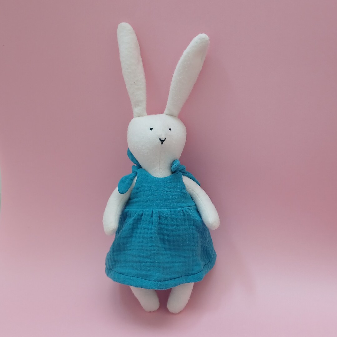 Bunny in Dress Pattern and Sewing Tutorial PDF - Etsy