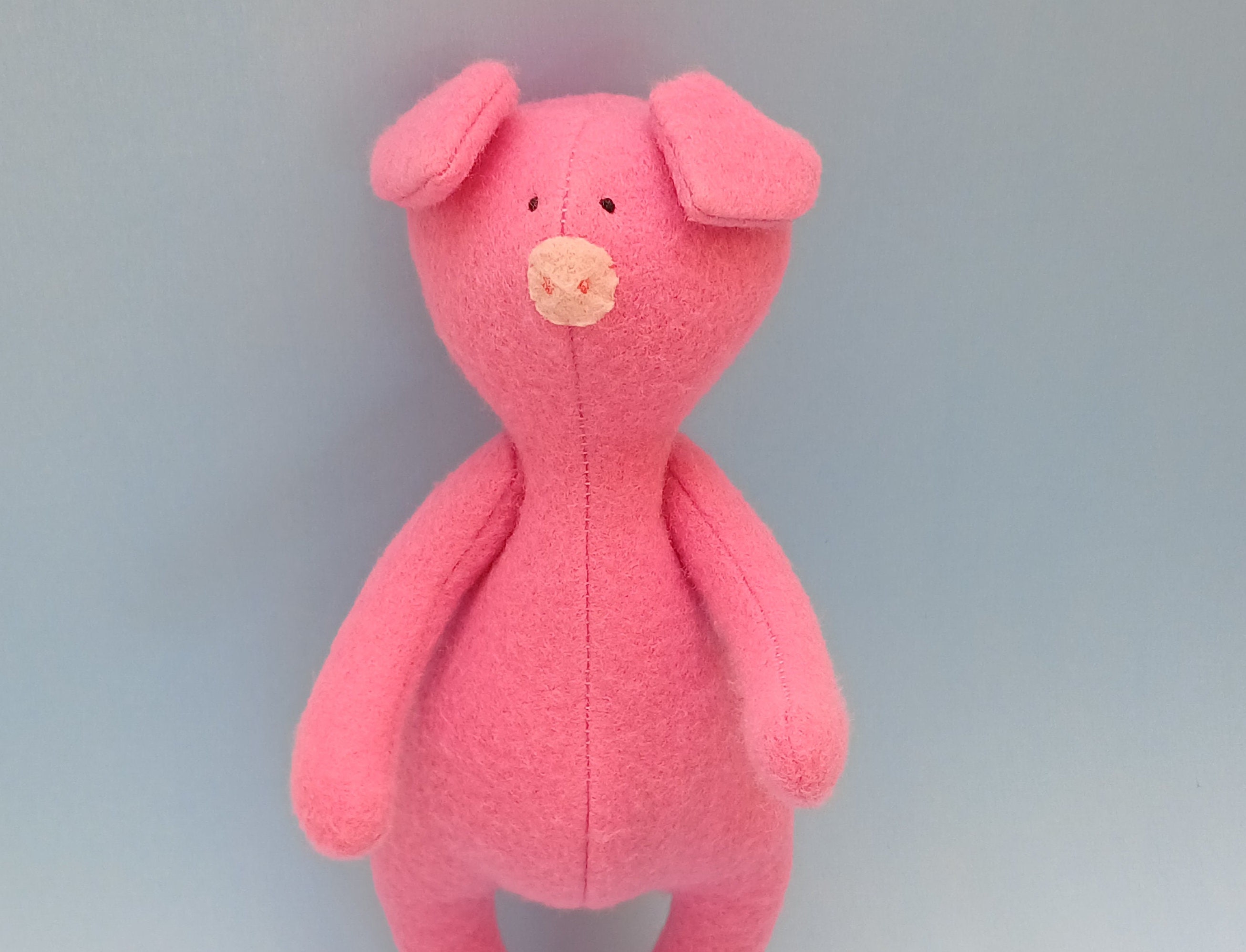 Pig Doll in Dress Sewing Pattern and Tutorial PDF - Etsy