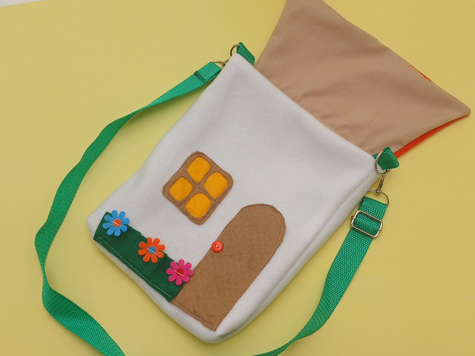 Doll House Bag, Kid Shoulder Bag, Sewing Pattern and Tutorial PDF - Etsy