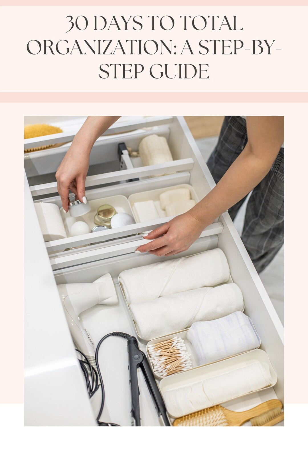 30 Days to Total Organization: A Step-by-step Guide - Etsy