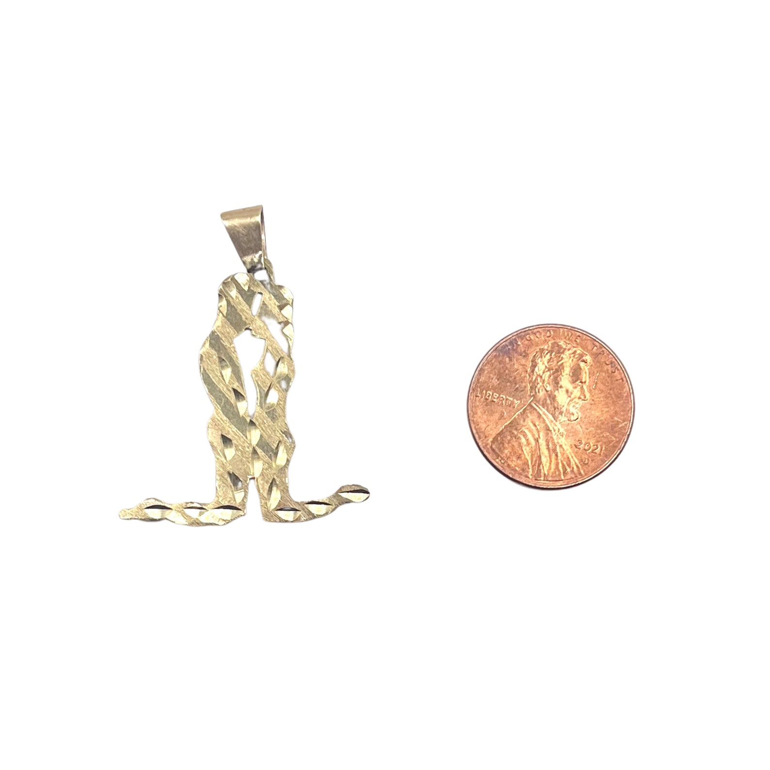 10k Gold Pendant, Estate Charm, Estate Pendant, Estate Jewelry, 10k ...
