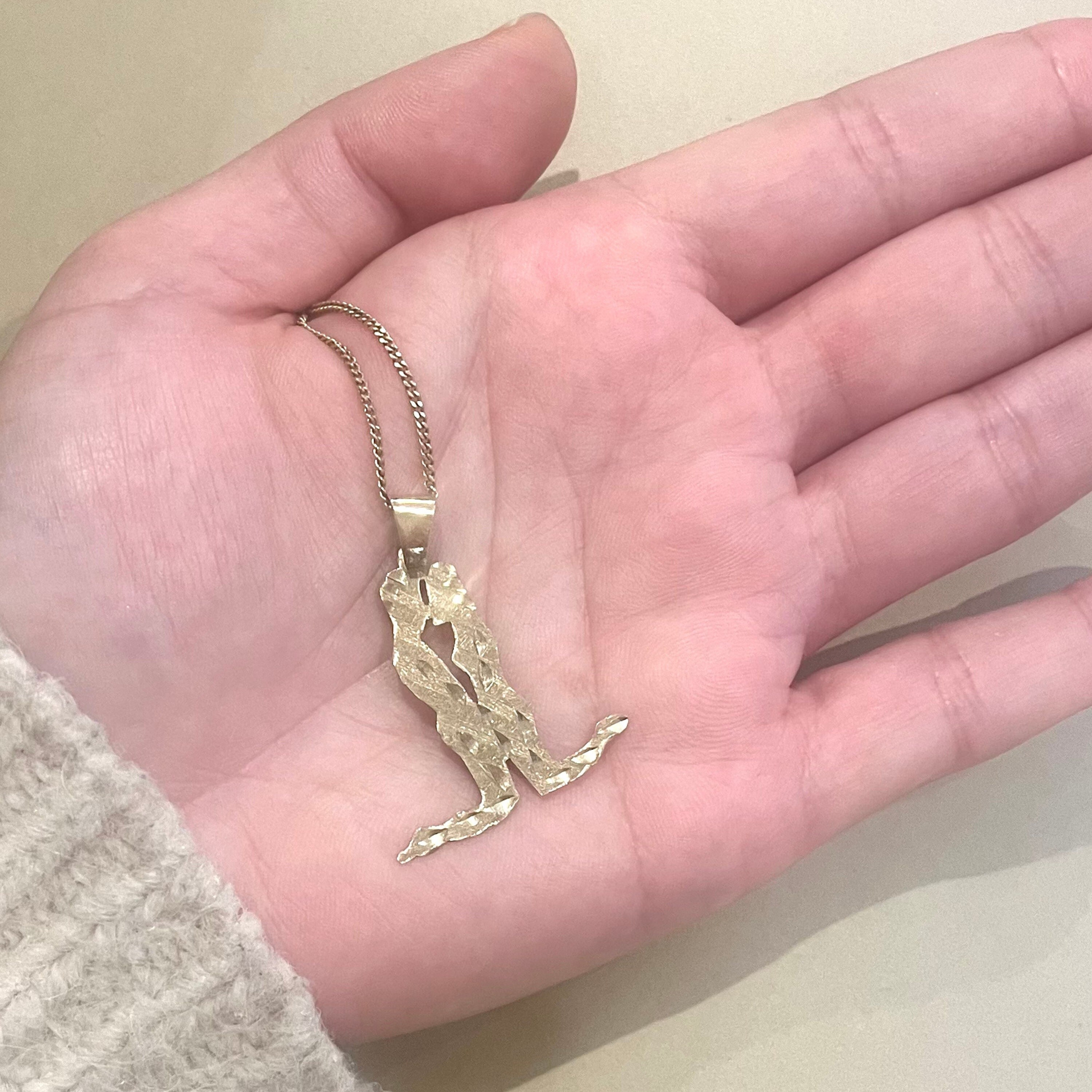 10k Gold Pendant, Estate Charm, Estate Pendant, Estate Jewelry, 10k ...