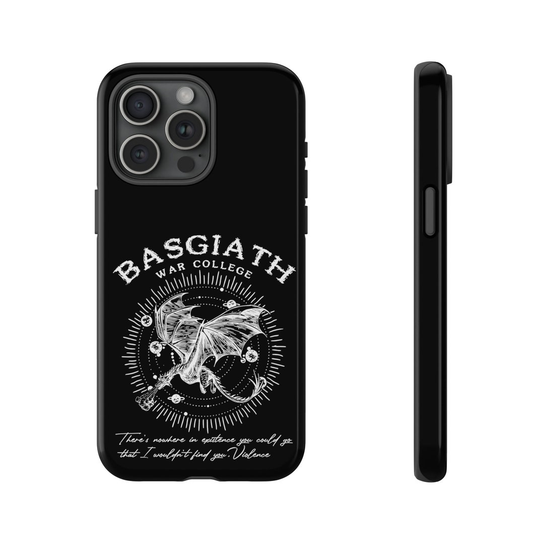 Fourth Wing Basgaith War College Phone Case Dragon Rider iPhone Case ...