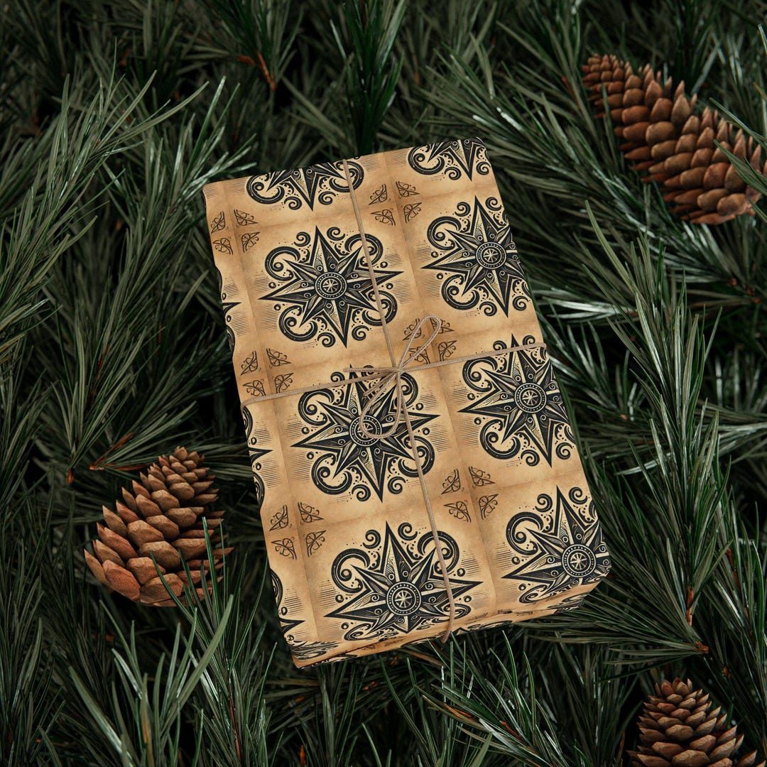 Wrapping Papers, Bold Western Design Motif, Cowboy Gift Wrap, Rodeo ...