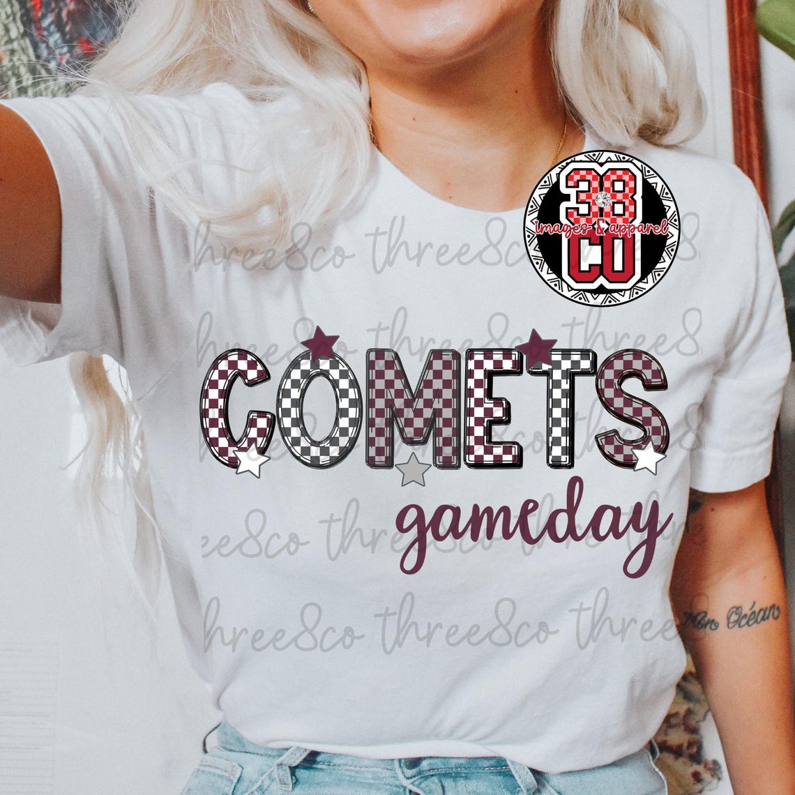 Comet Gameday Png, Team Spirit Png, Custom Mascot Png, Retro Mascot Png ...