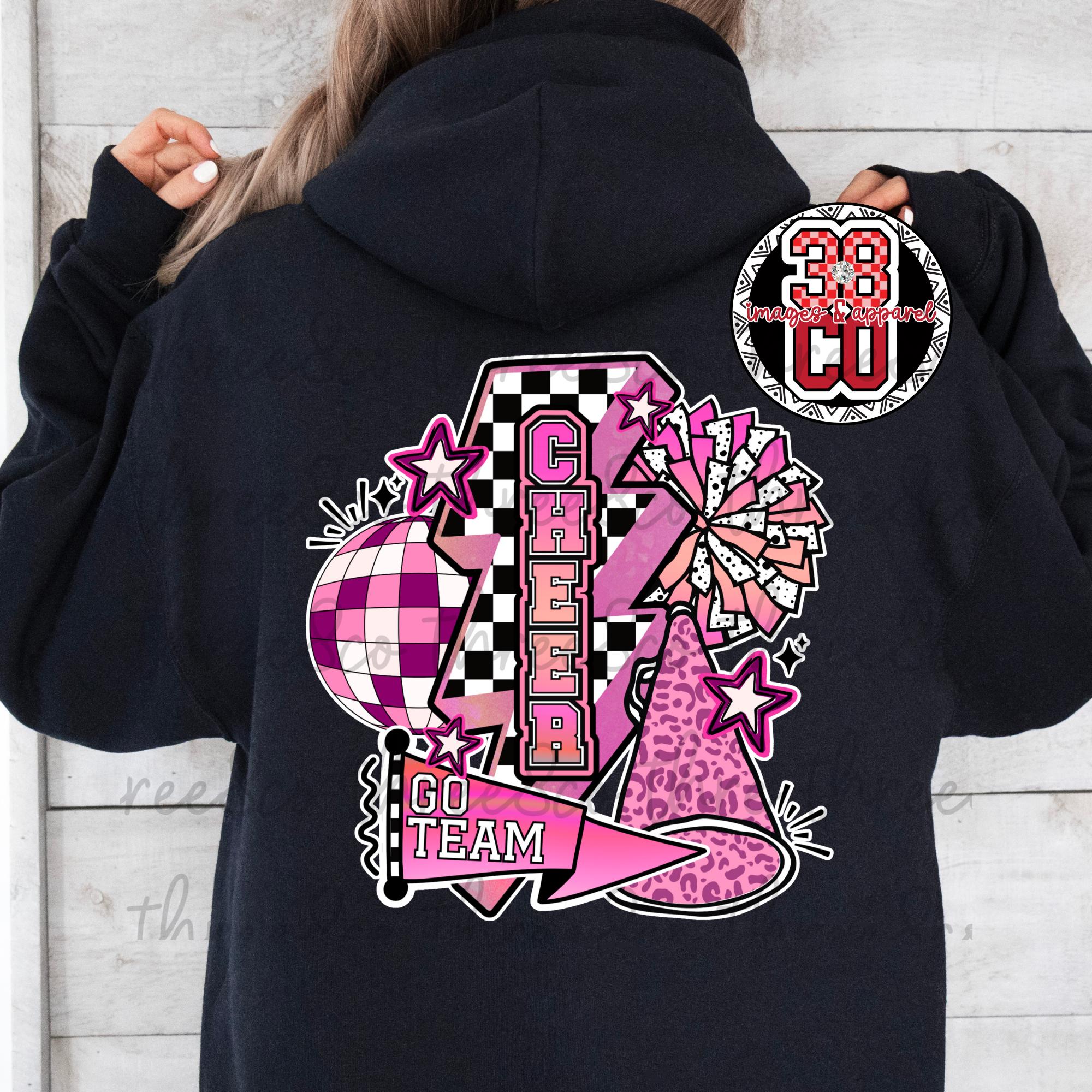 Pink Cheer Coquette Png, Team Spirit Png, Custom Mascot, Cheer Coquette ...