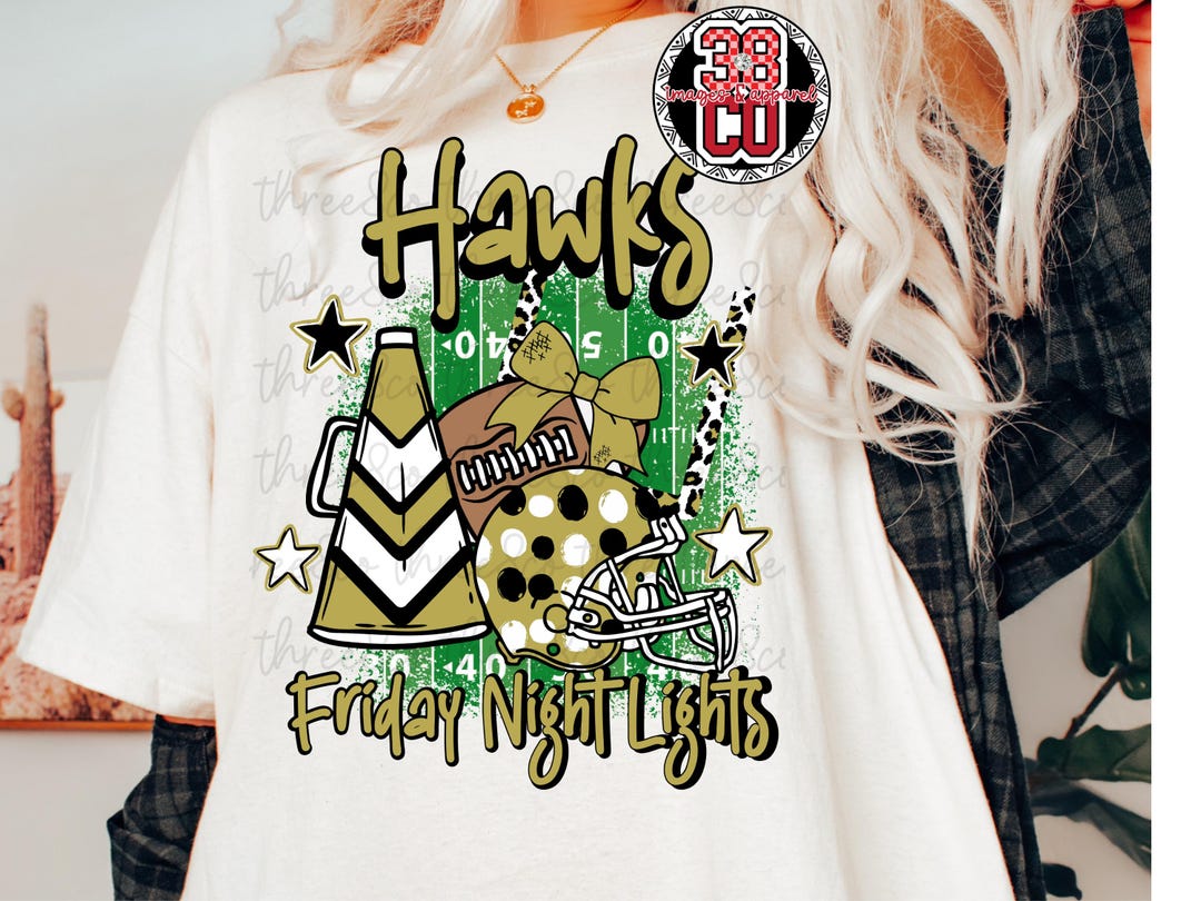 Hawk Gameday Png, Team Spirit Png, Custom Mascot Png, Retro Mascot Png, Go Hometown Png, Doodle ...