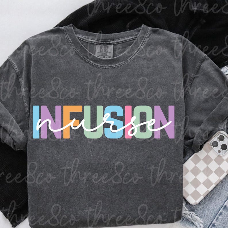 Infusion Nurse PNG, Medical Stacked Png, Profession Png, Typography Png ...