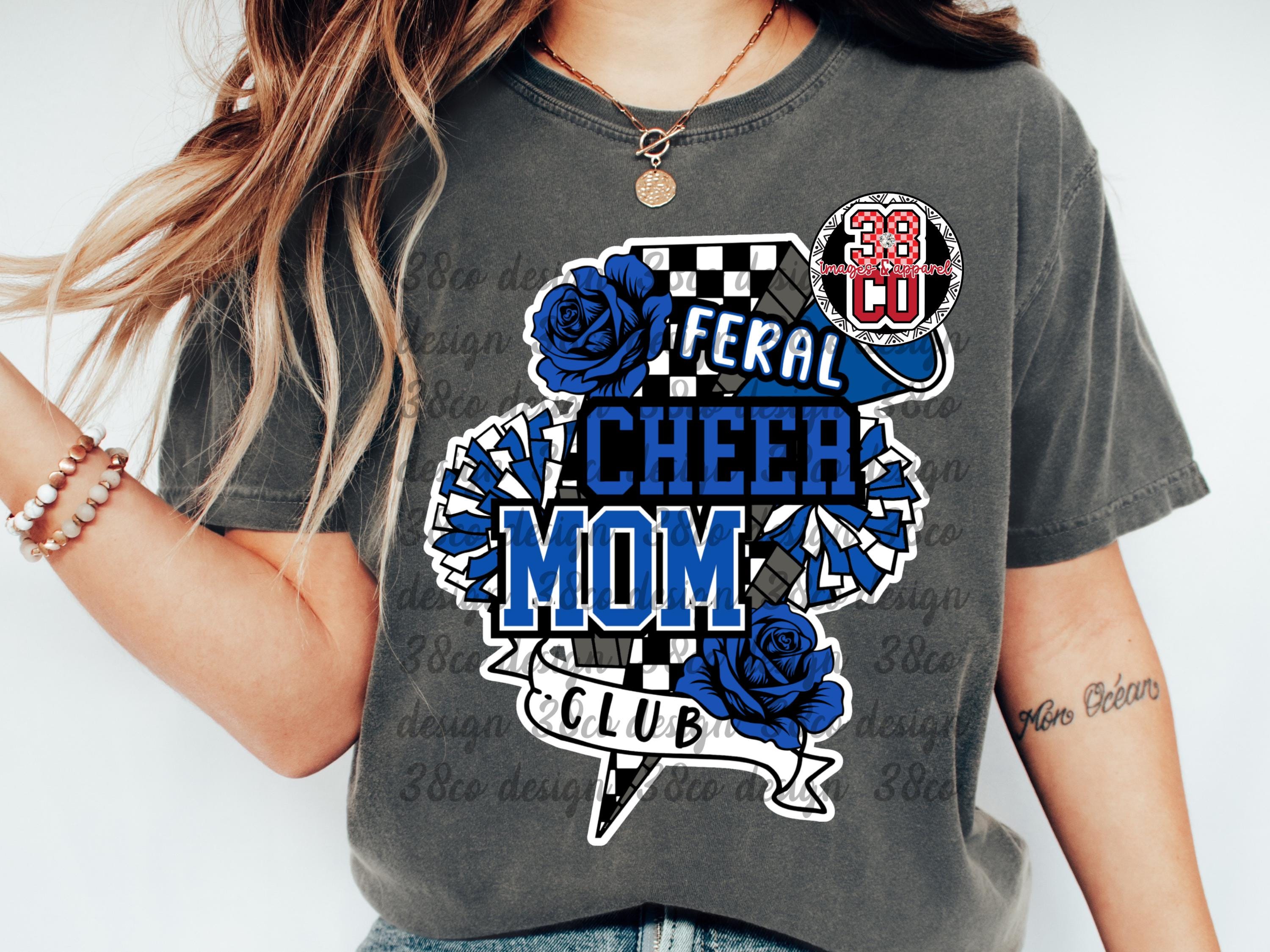 Feral Cheer Mom Png, Cheerleading, Retro Mama Png, Mom Club Png ...
