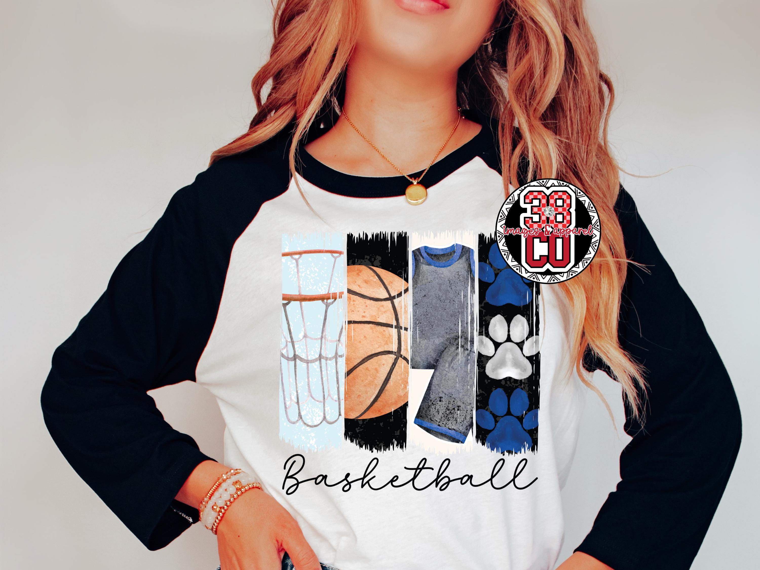 Basketball Coquette PNG, Basketball Brush Strokes Png, Bow Design for ...