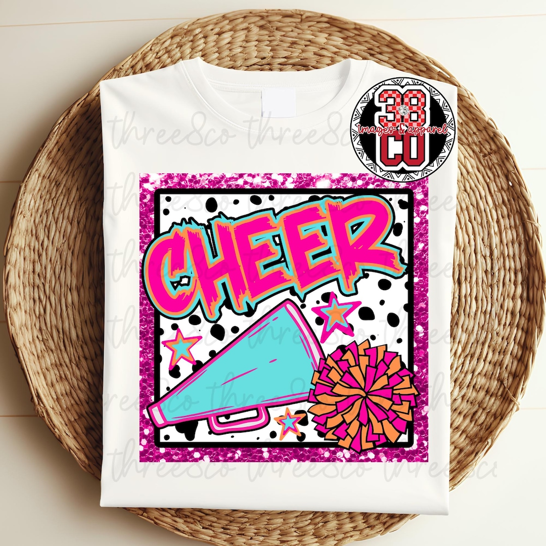 Neon Cheer Coquette Png, Cheer Mom Png, Custom Cheerleading Png, Cheer ...