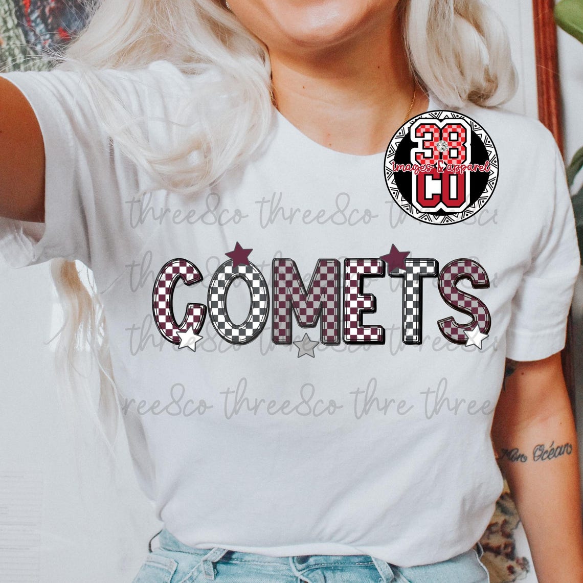 Comet Gameday Png, Team Spirit Png, Custom Mascot Png, Retro Mascot Png ...