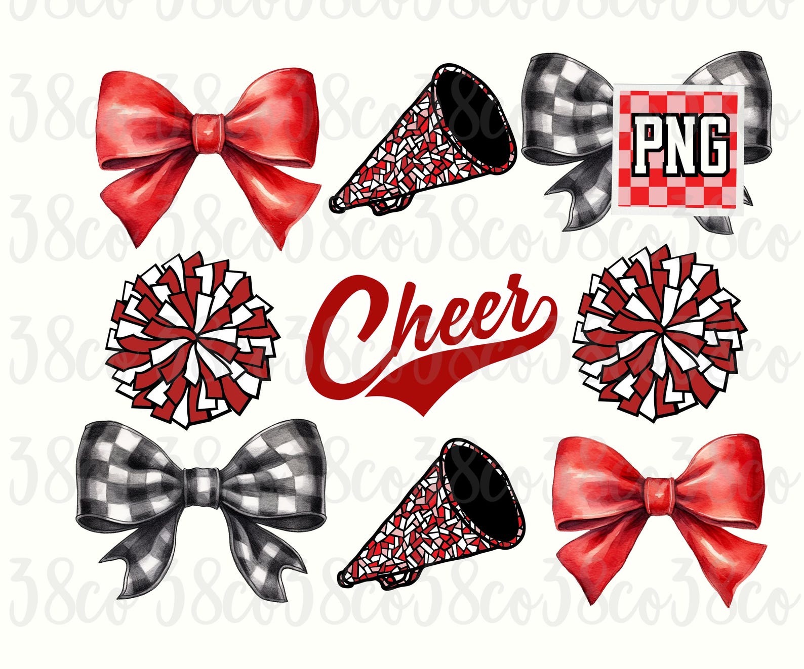 Red Cheer Coquette Png, Cheer Mom Png, Custom Cheerleading Png, Cheer ...