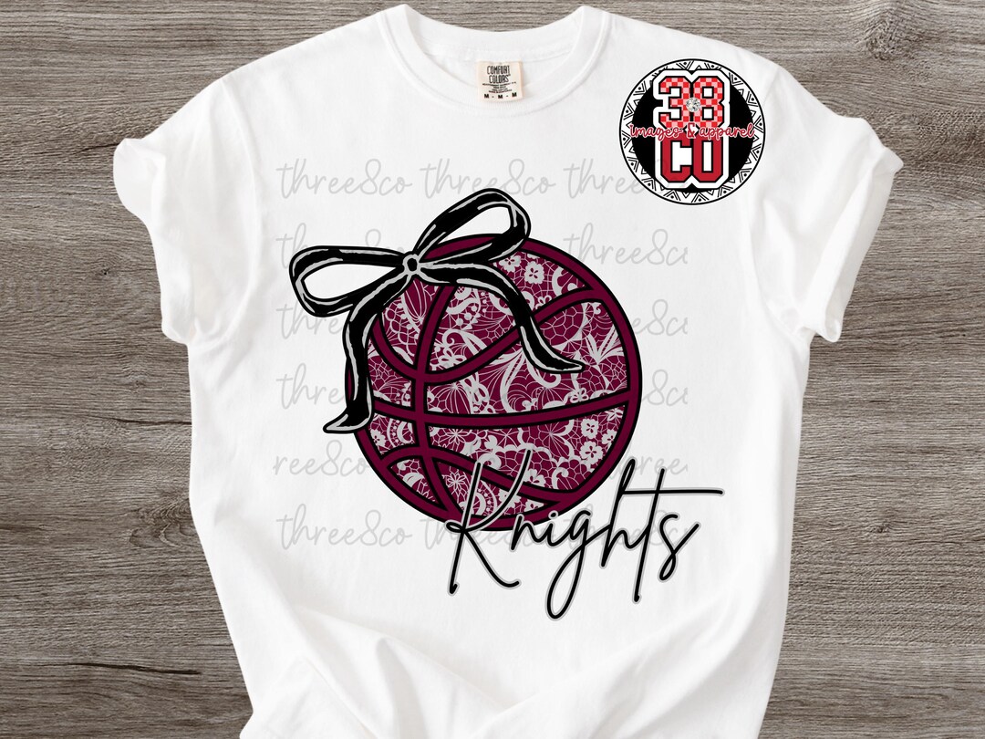 Maroon Basketball Coquette PNG, School Spirit (digital Download) - Etsy